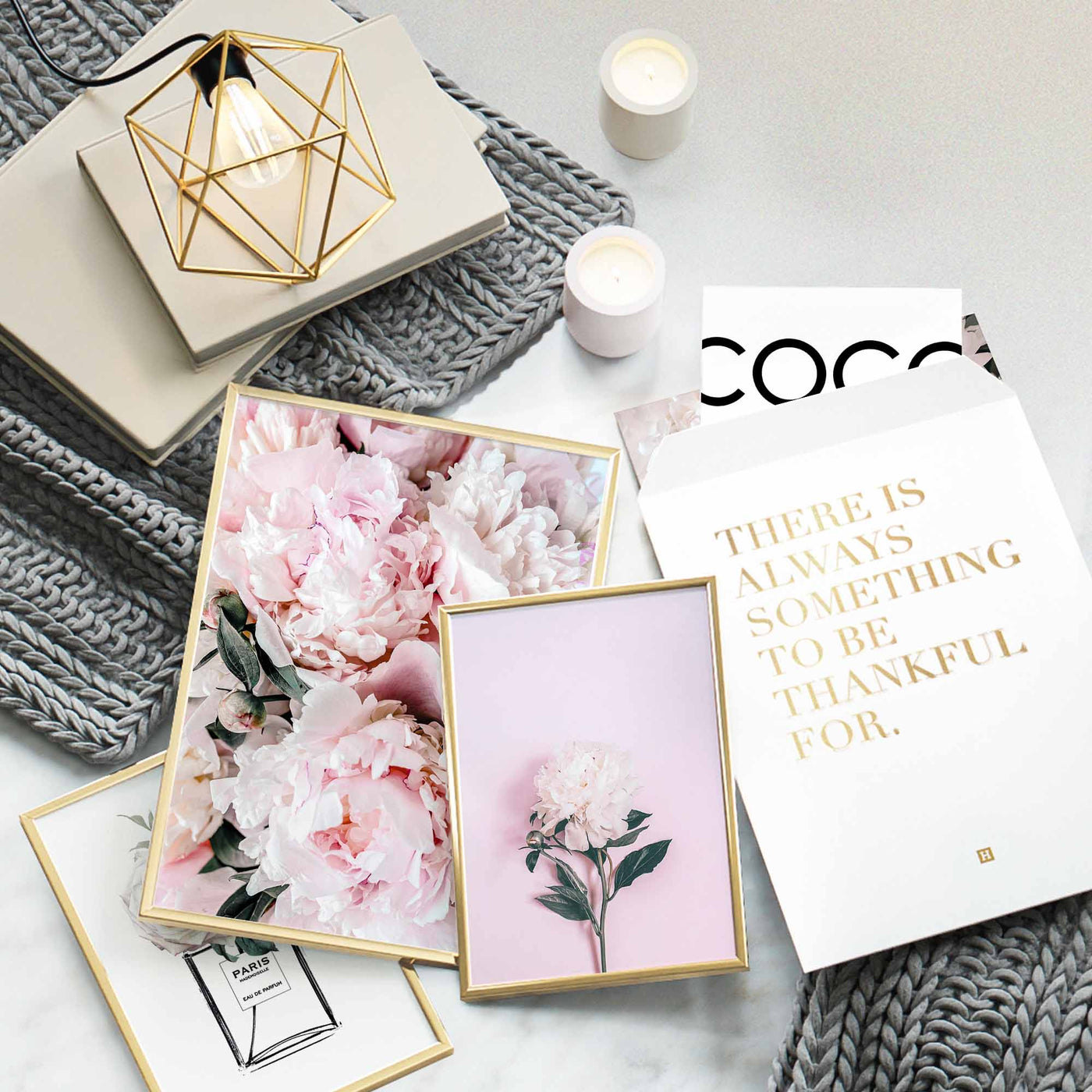 Pfingst-Rose Coco Poster Set – Heimlich Poster Sets