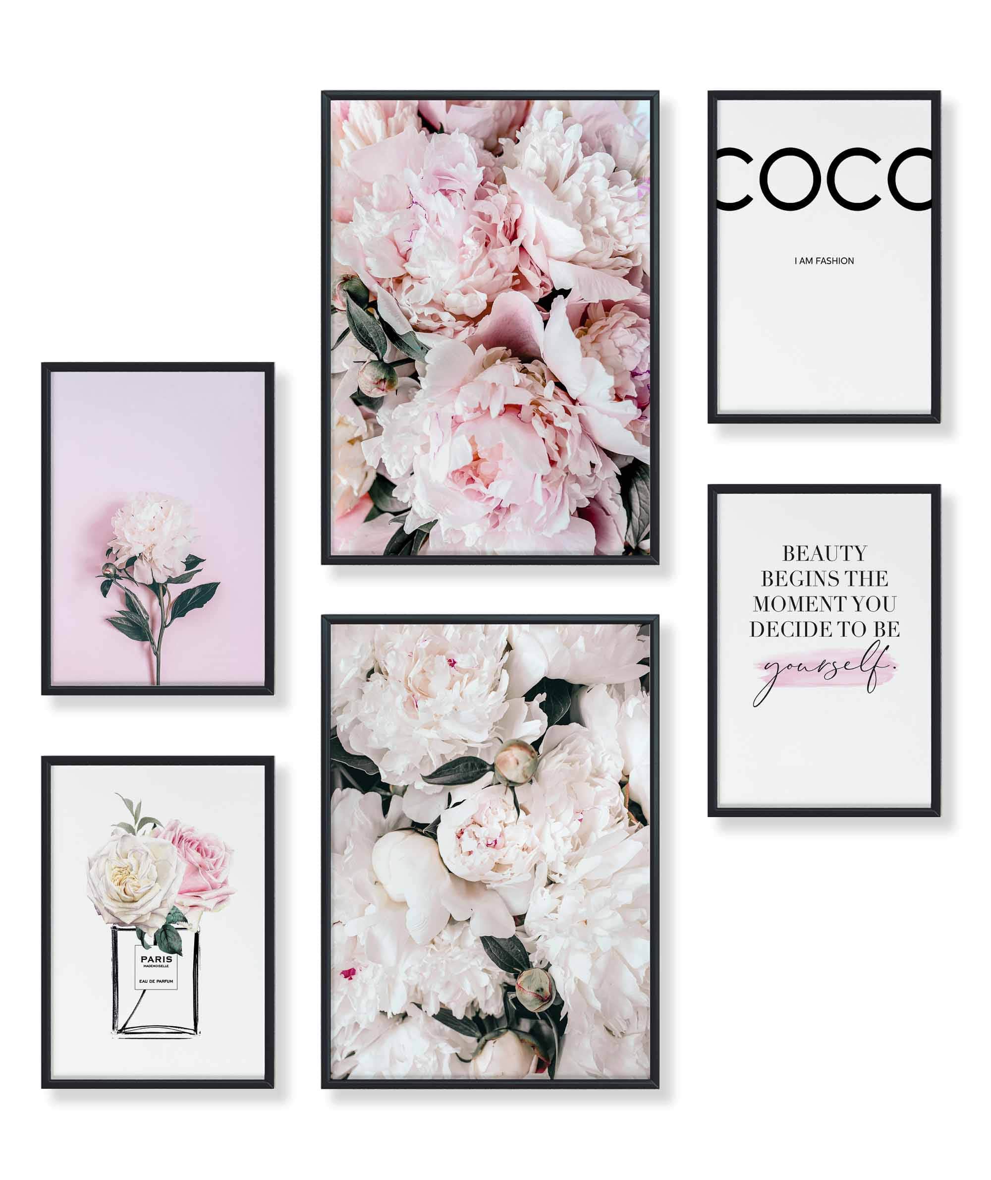 Pfingst-Rose Coco Poster Set – Heimlich Poster Sets
