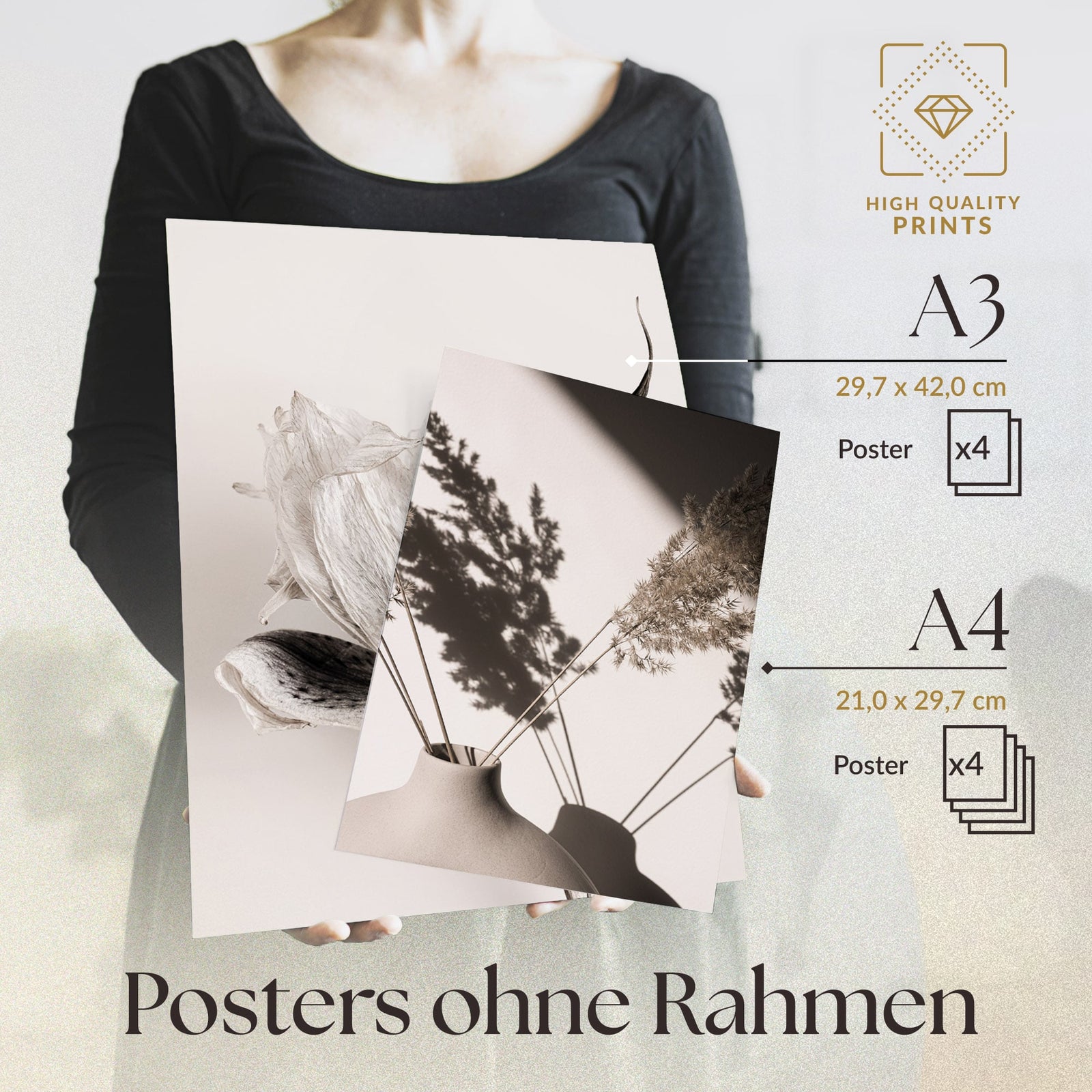 Vintage Chic Poster Set– Heimlich Poster Sets